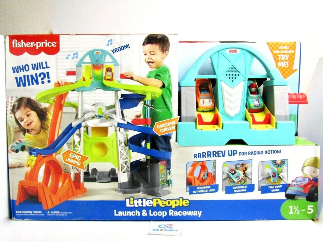Fisher-Price Wheelies Little People Launch & Loop Raceway - Gift Guru